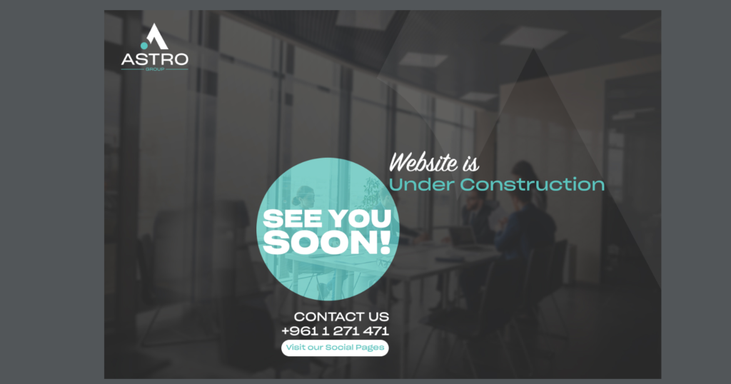 Under Construction - ASTRO GROUP